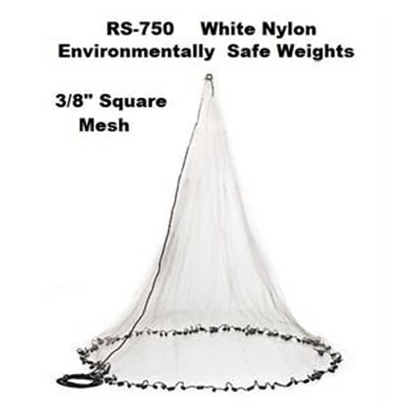 Super Spreader Nylon Cast Nets (3/8 Sq. Mesh) (RS-750) – Alario Bros