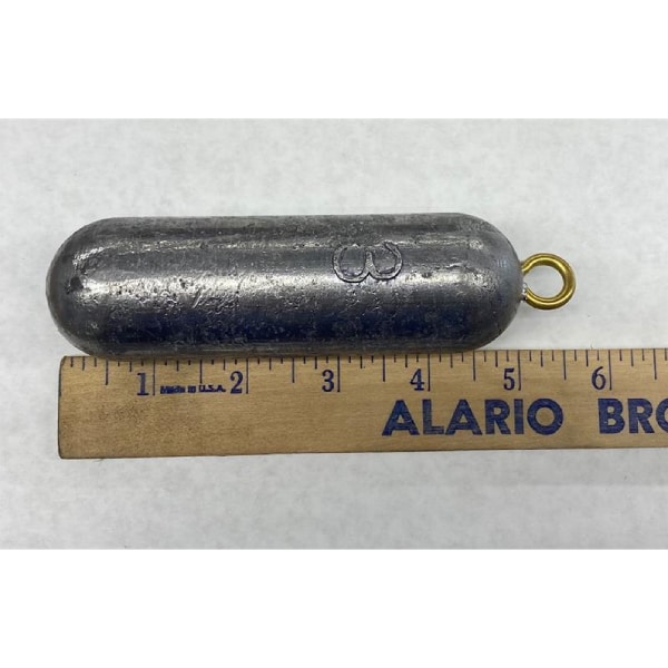 3lb Deep Drop Lead (Fits in Rod Holder) – Alario Bros